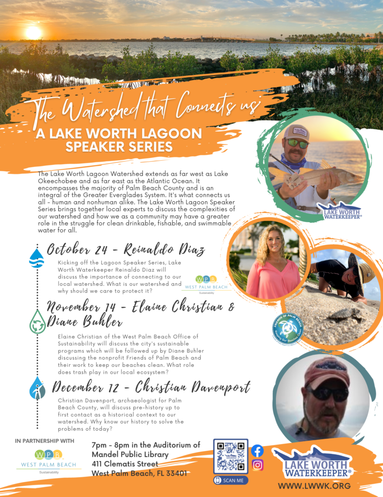 Lake Worth Lagoon Speaker Series • Lake Worth Waterkeeper